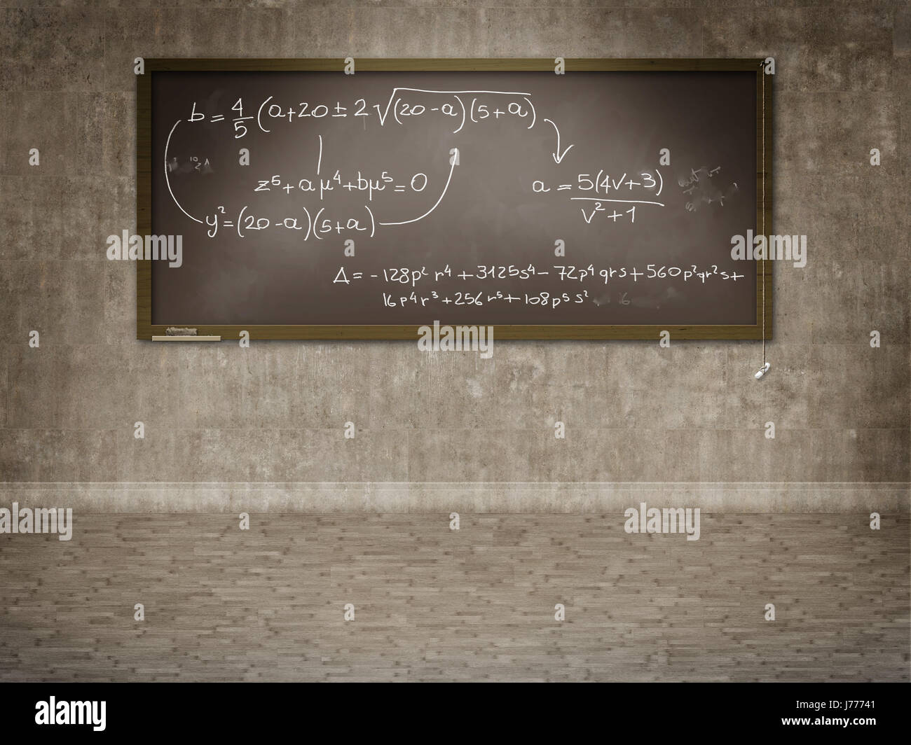 calculation blackboard chalk university educational institution ...