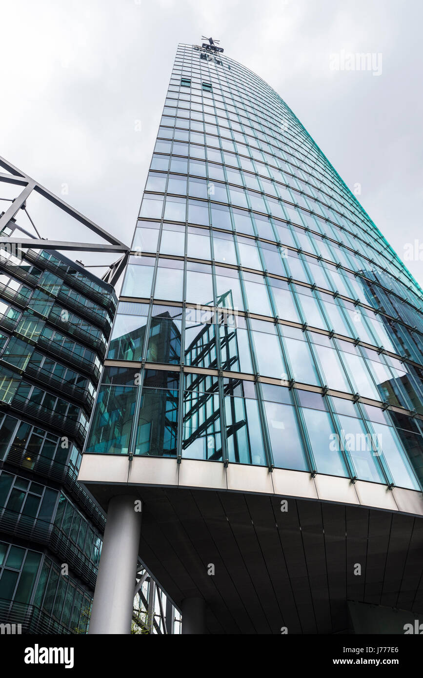 Facade of a modern office buildings in Berlin, Germany Stock Photo - Alamy