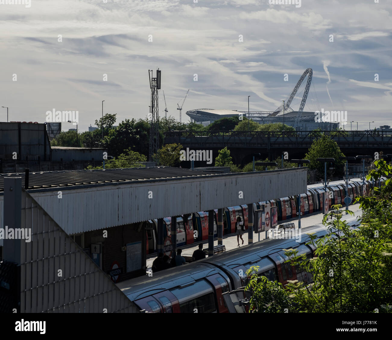 Neasden station hi-res stock photography and images - Alamy