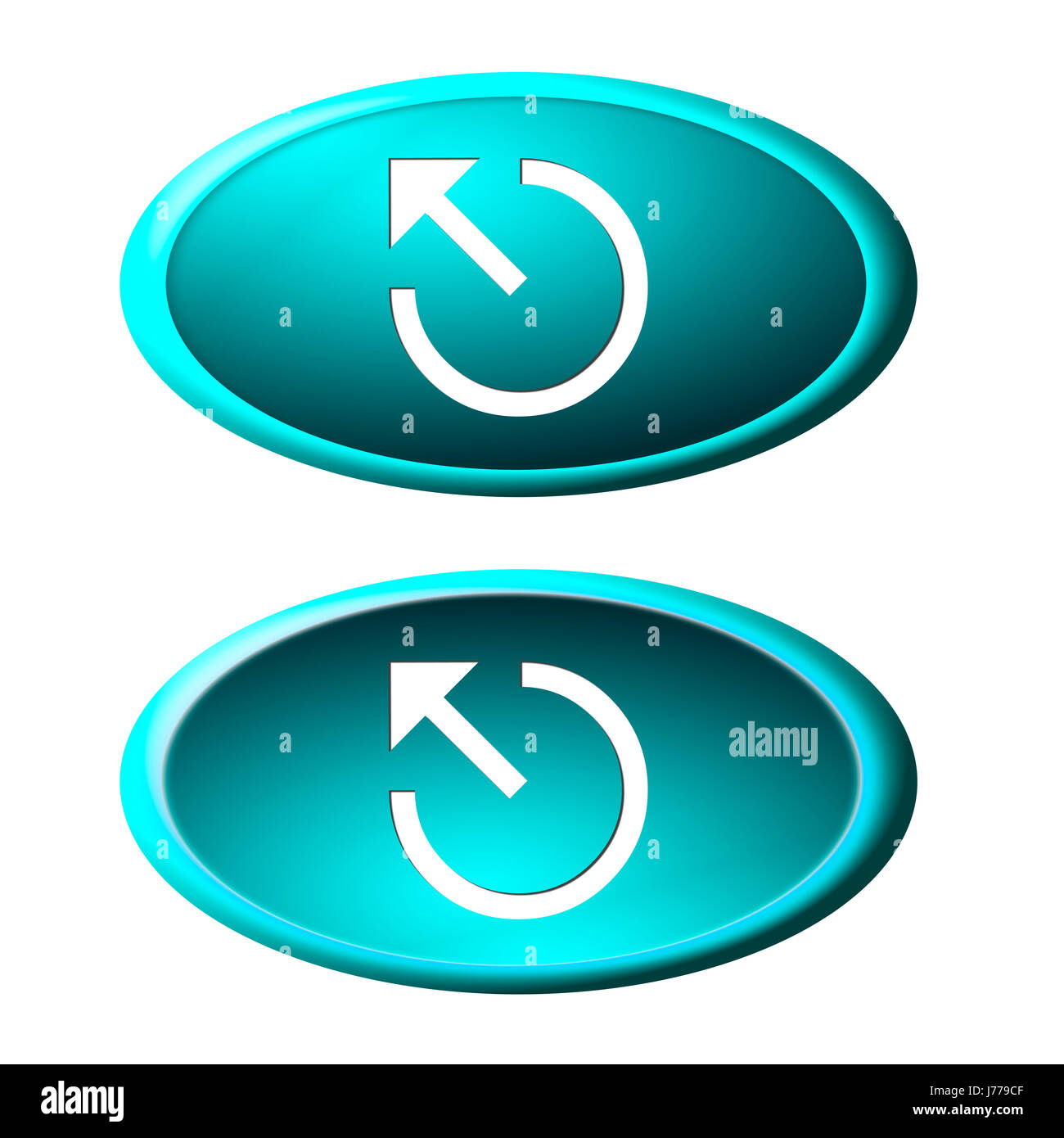 illustration direction button back pictogram symbol pictograph trade ...