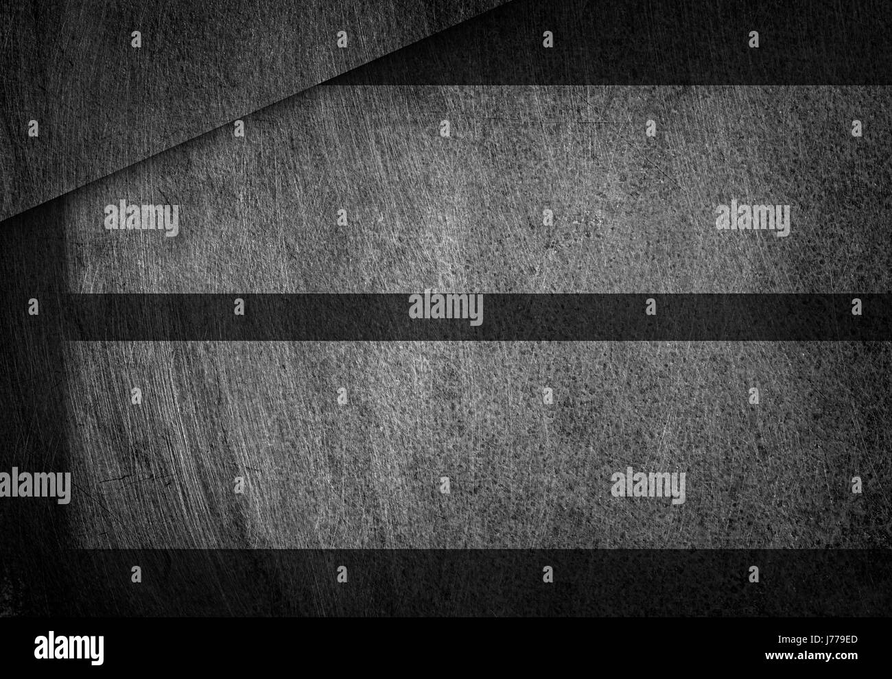 Grunge, scratched gray metal texture. Geometric shapes. Old iron ...