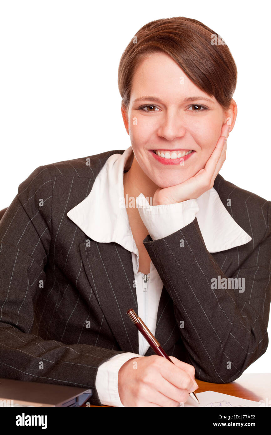 woman office write wrote writing writes secretary businesswoman career ...