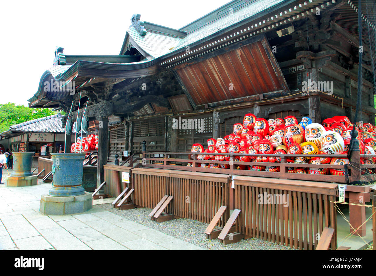 Daruma-ji Temple famous for Daruma Dolls in Takasaki city Gunma Japan ...