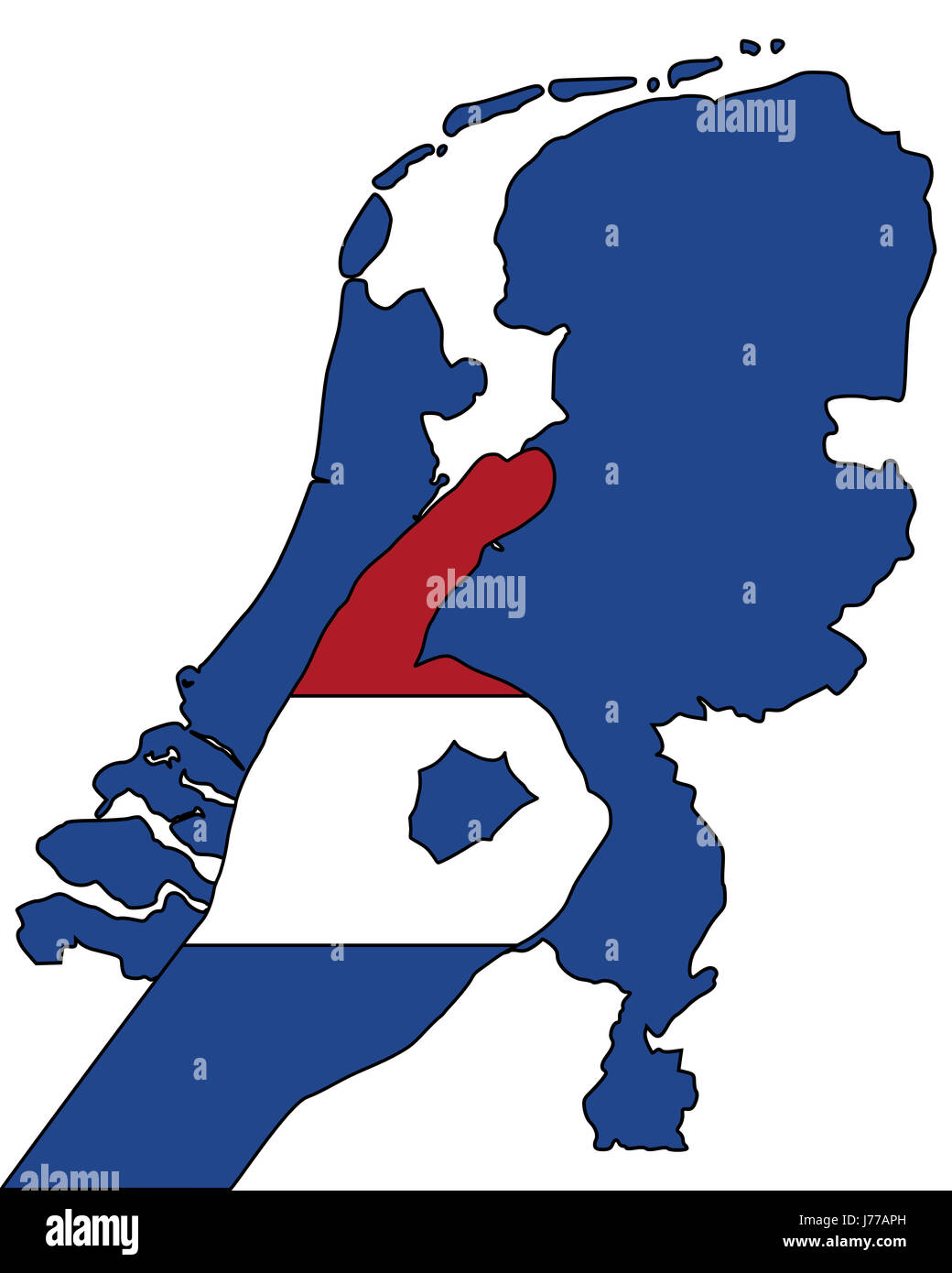 holland netherlands perfect super first class yes sign signal blue hand ...