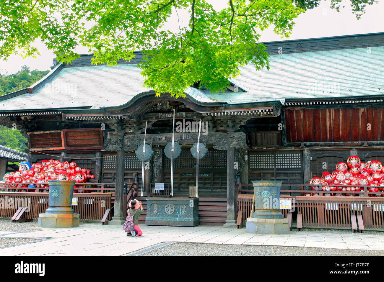 Daruma-ji Temple famous for Daruma Dolls in Takasaki city Gunma Japan ...