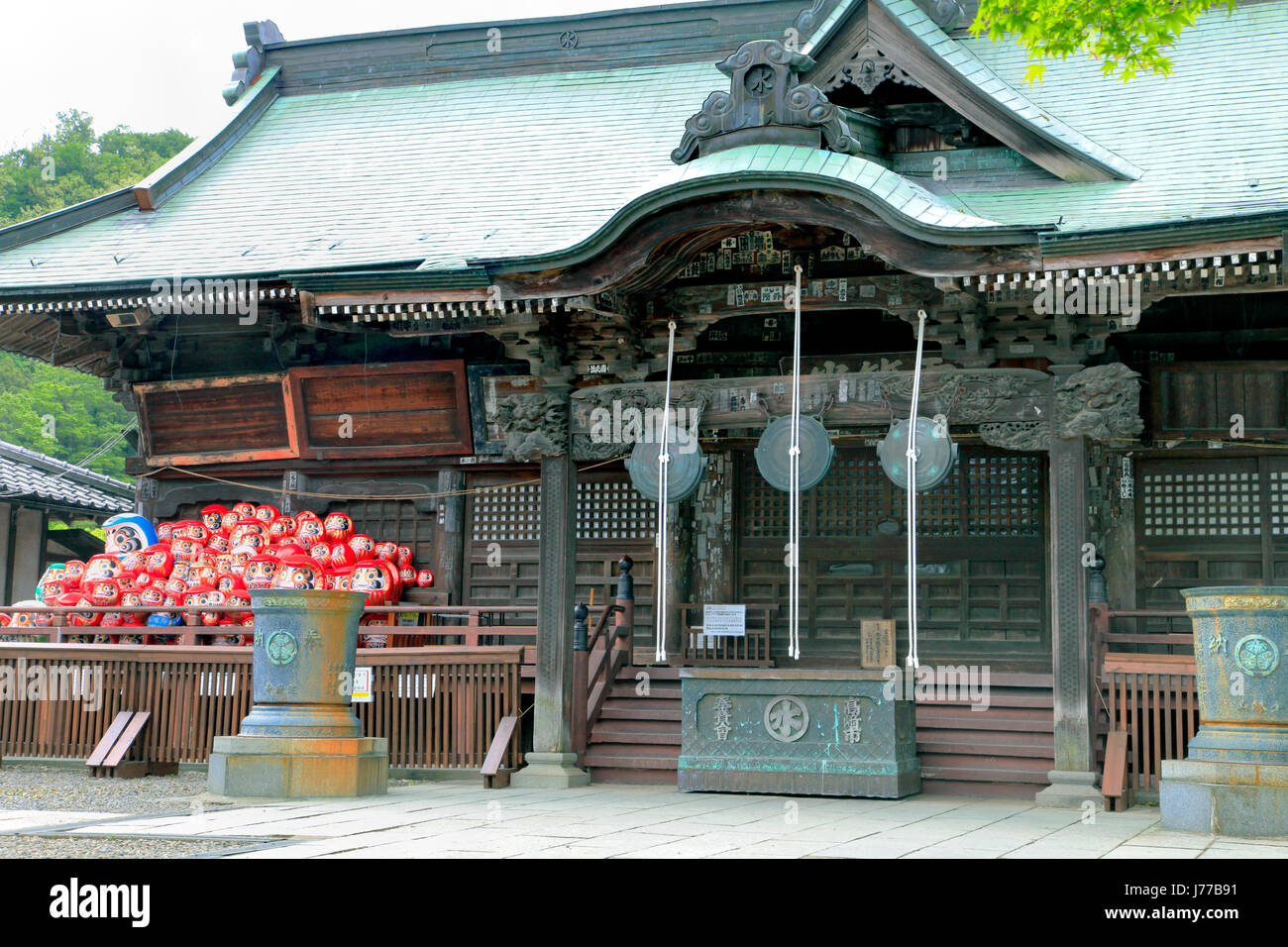 Daruma-ji Temple famous for Daruma Dolls in Takasaki city Gunma Japan ...