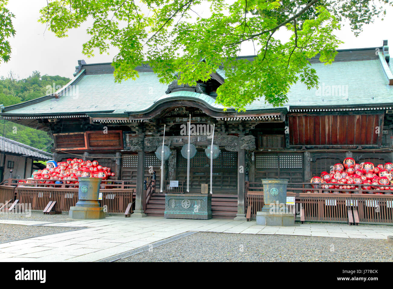 Daruma-ji Temple famous for Daruma Dolls in Takasaki city Gunma Japan ...