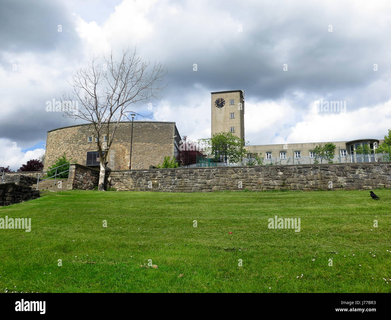 Kilsyth Academy secondary school Stock Photo - Alamy