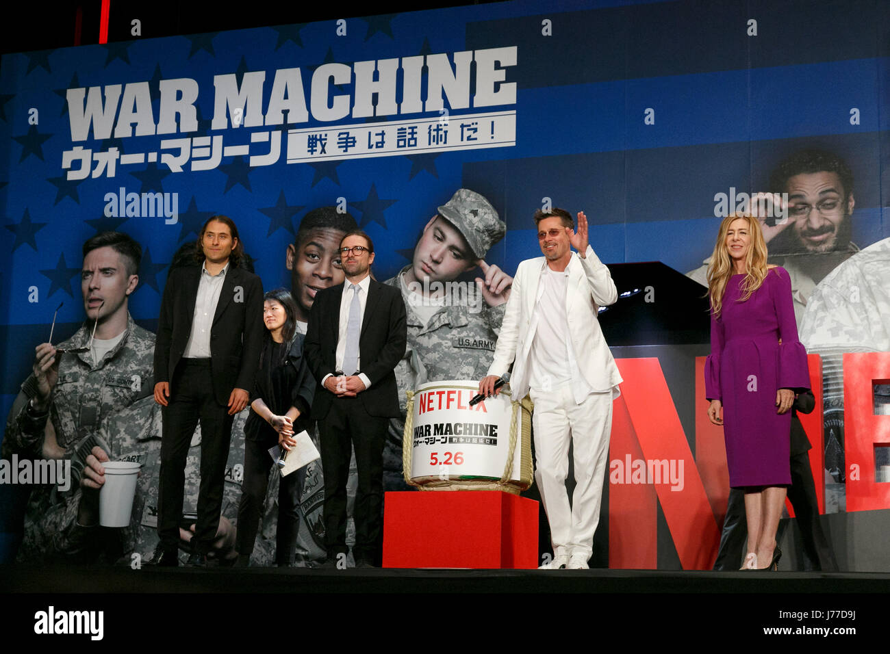 Dede gardner brad pitt jeremy kleiner hi-res stock photography and ...