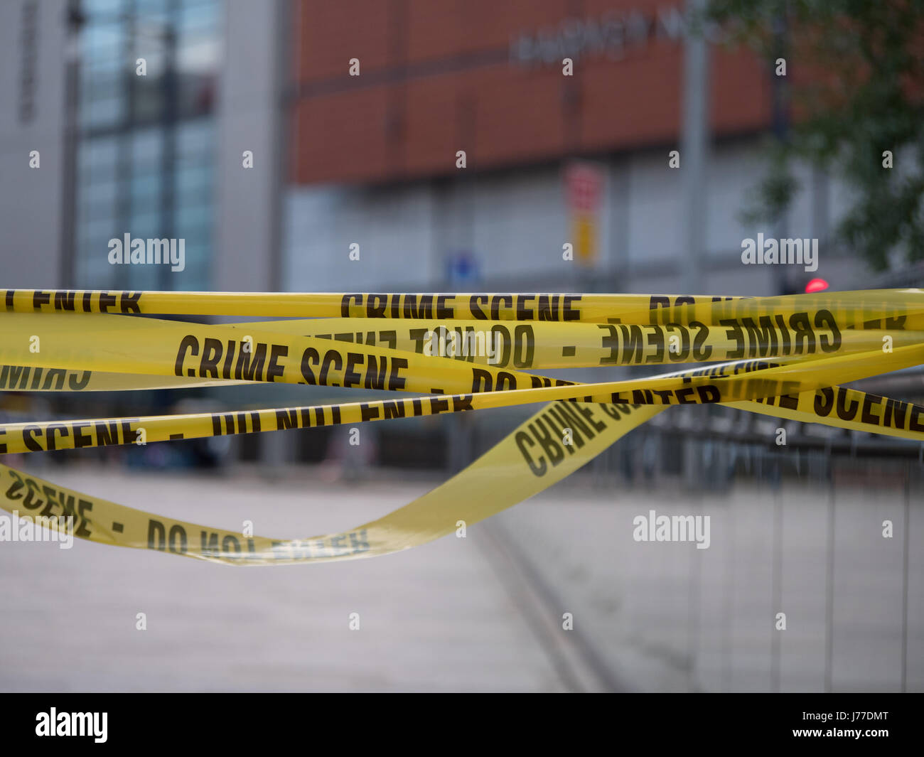 Uk police tape crime scene yellow hi-res stock photography and images ...