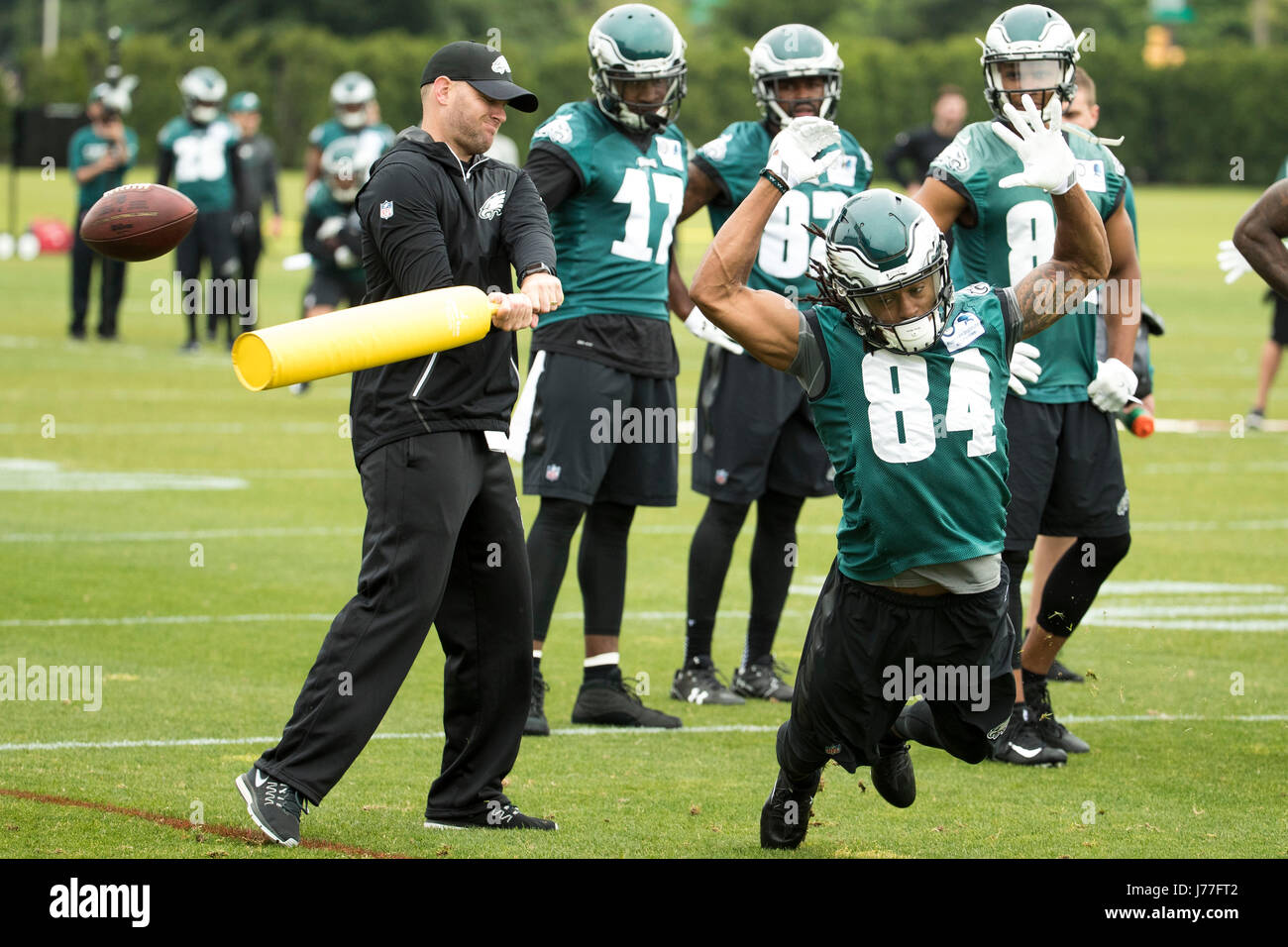 Marcus johnson philadelphia eagles hi-res stock photography and images ...