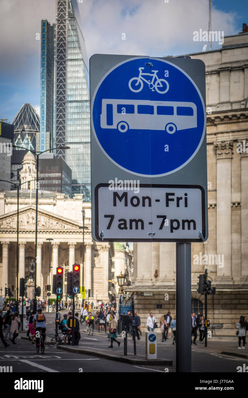 London bus signs hi-res stock photography and images - Alamy