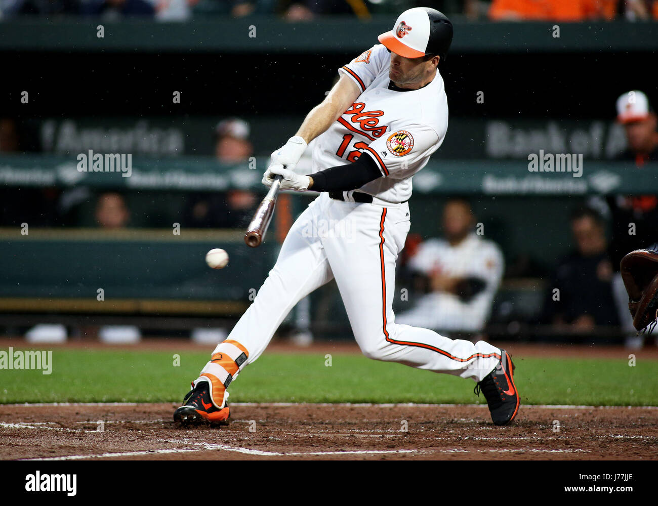 Baltimore, Maryland, USA. 23rd May, 2017. Baltimore Orioles right ...