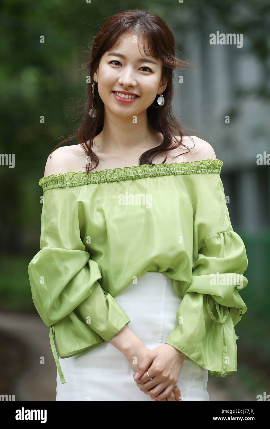 Lee Si-a interview Actress Lee Si-a poses for a photo ahead of an ...