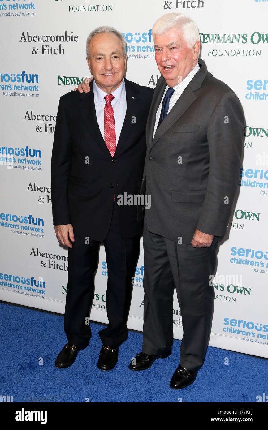 New York, USA. 23rd May, 2017. Lorne Michaels (L) and former U.S ...