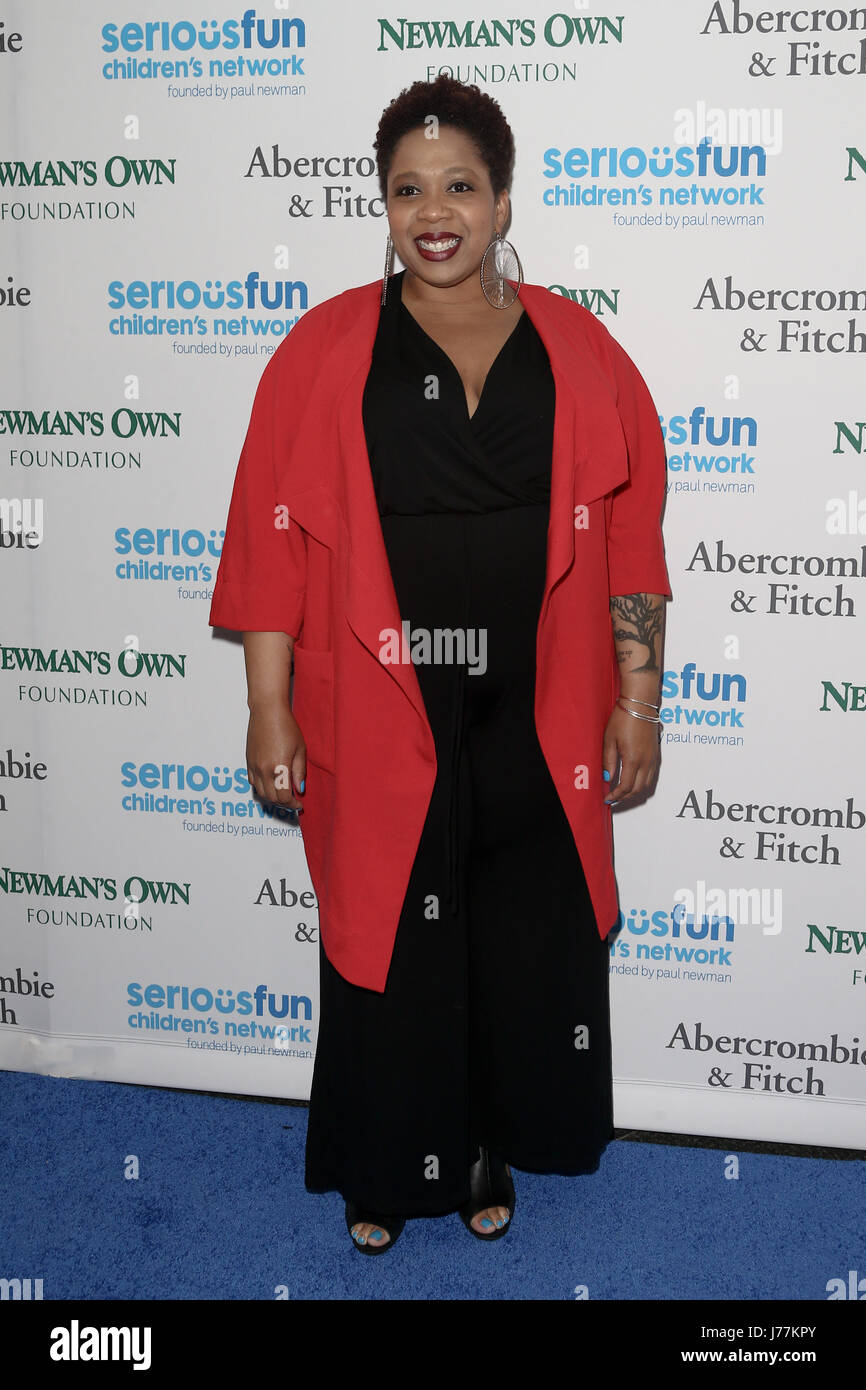 New York, USA. 23rd May, 2017. Singer Crystal Monee Hall attends the ...