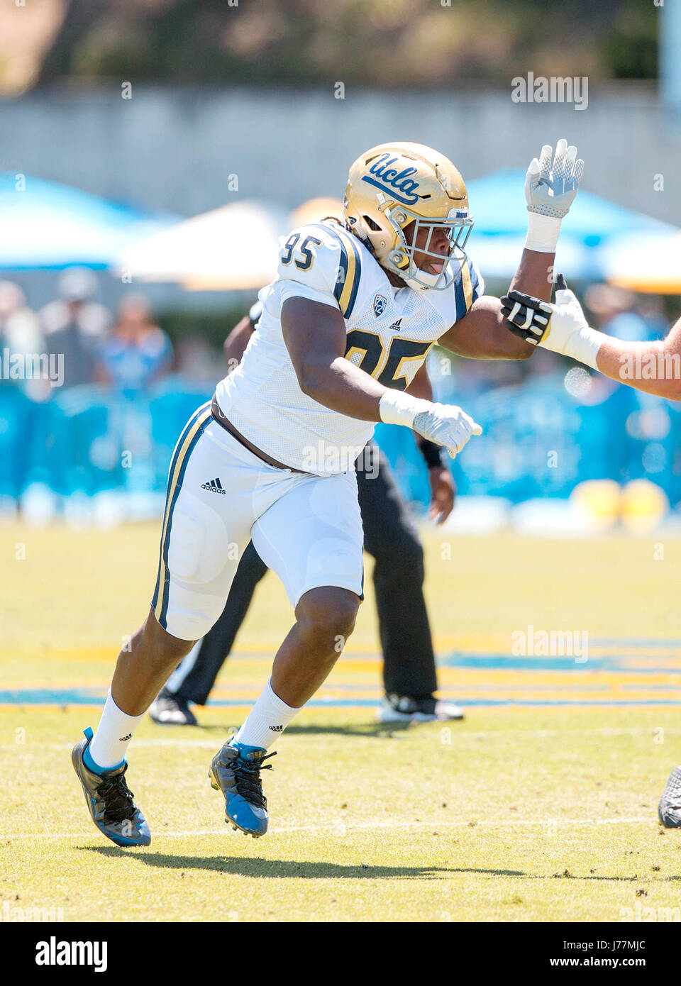 Los Angeles, CA, USA. 29th Apr, 2017. UCLA defensive lineman (95 ...