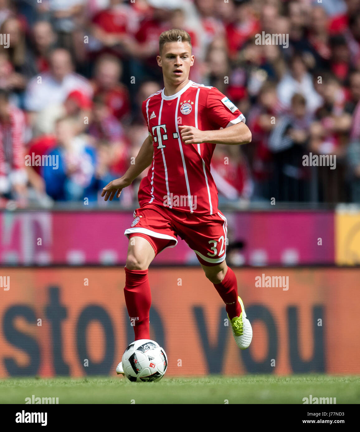 Munich's Joshua Kimmich in action during the German Bundesliga soccer ...