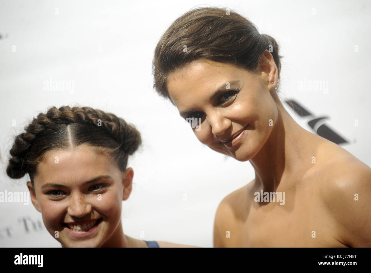 Kathleen Hurley and Katie Holmes attend the American Ballet Theatre ...