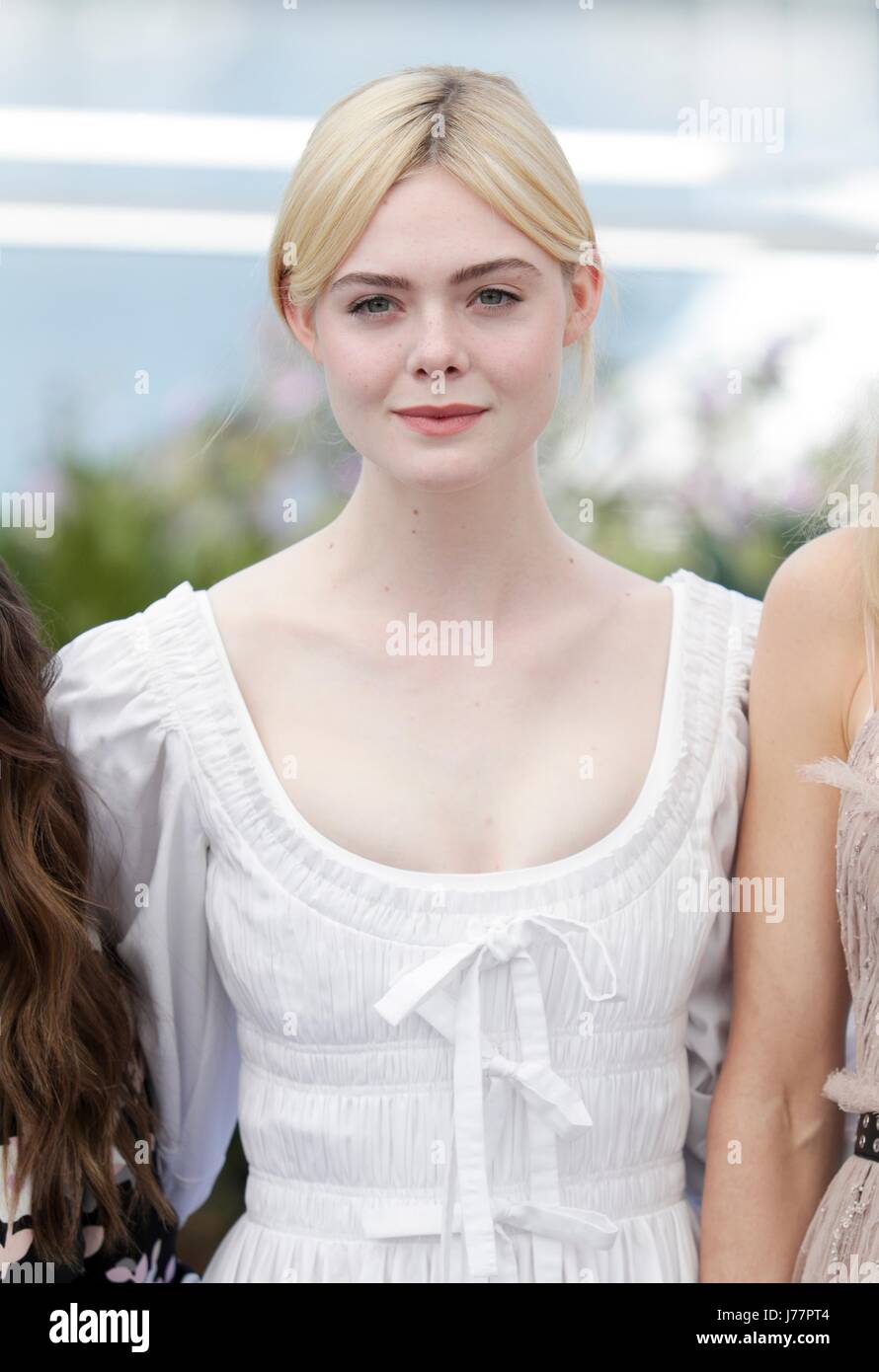 ELLE FANNING ACTRESS THE BEGUILED, PHOTOCALL. 70TH CANNES FILM FESTIVAL ...