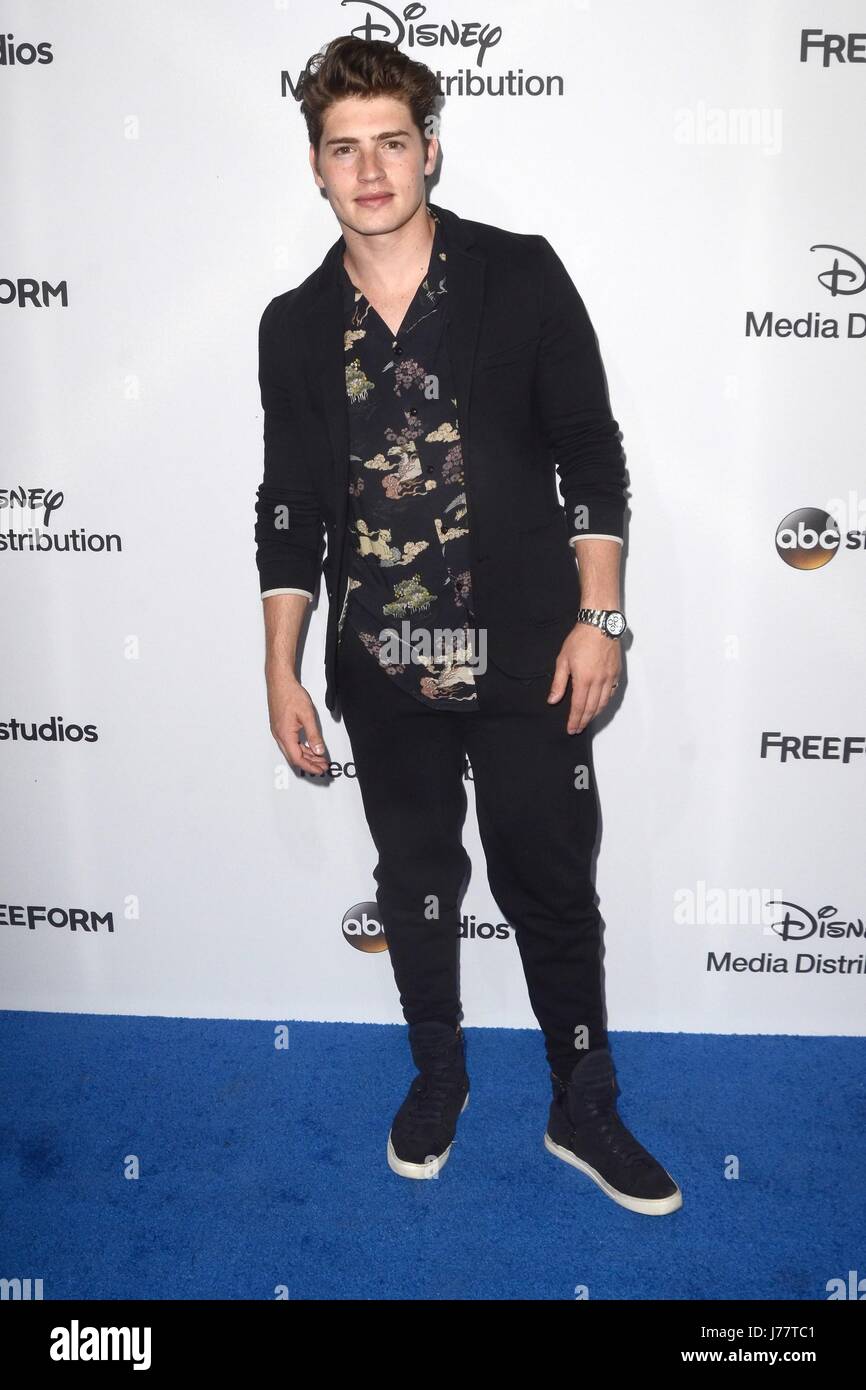 Gregg Sulkin at arrivals for 2017 ABC/Disney Media Distribution ...