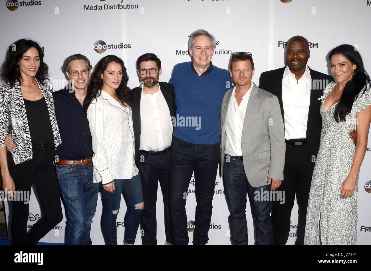 The Crossing Cast at arrivals for 2017 ABC/Disney Media Distribution ...