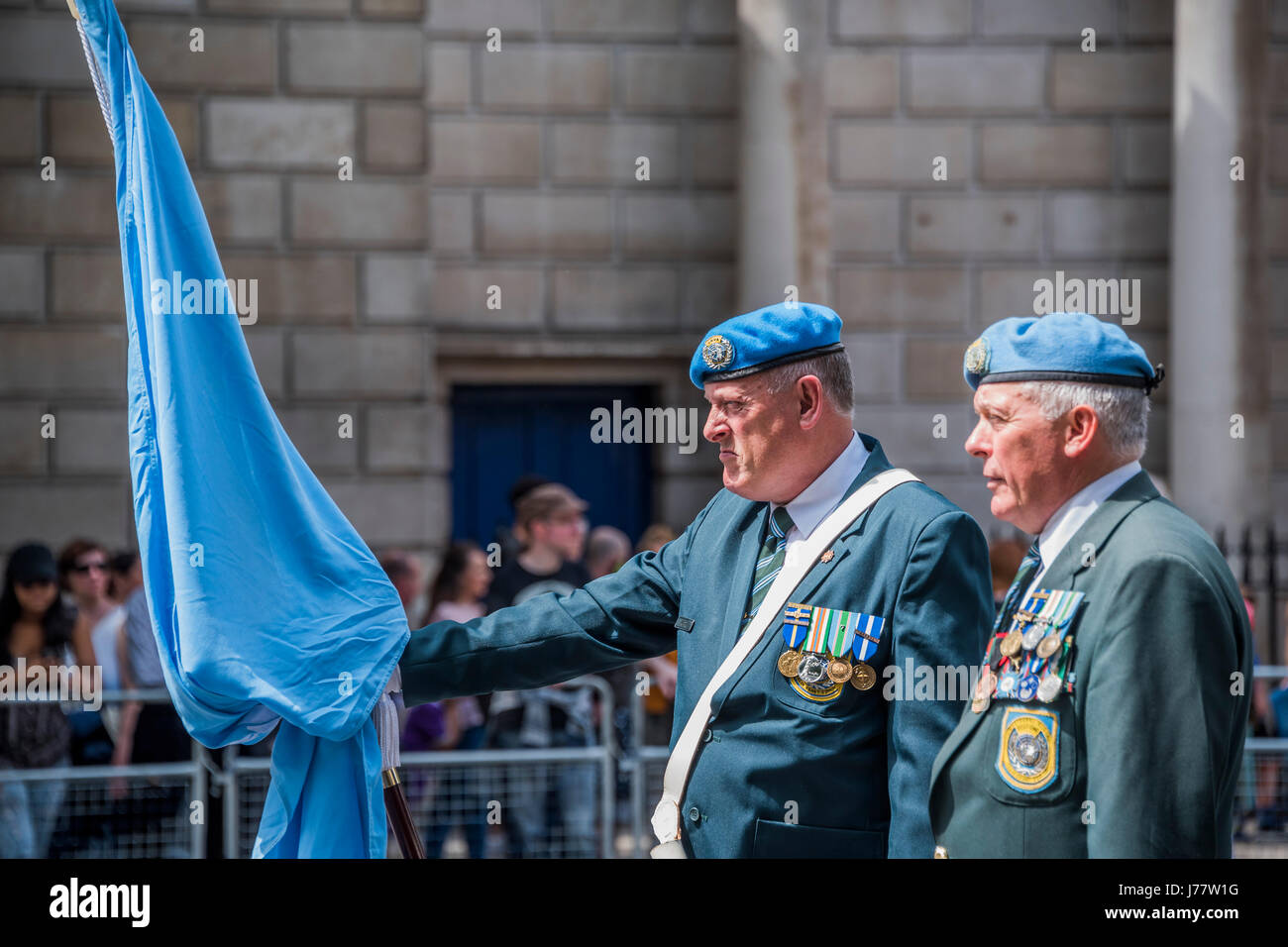 United nations blue berets High Resolution Stock Photography and Images ...