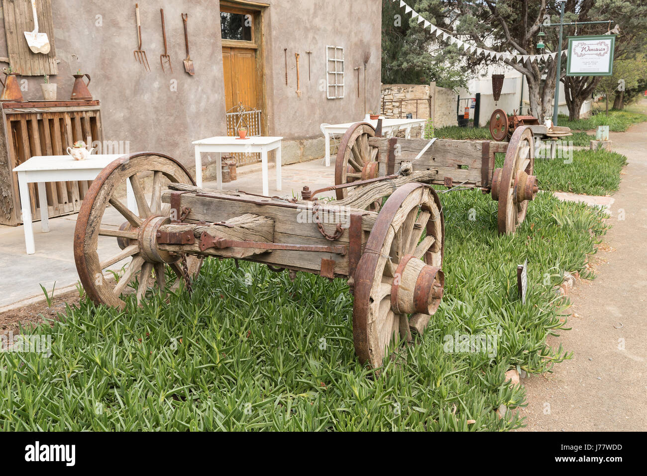 Ox drawn wagon hi-res stock photography and images - Alamy