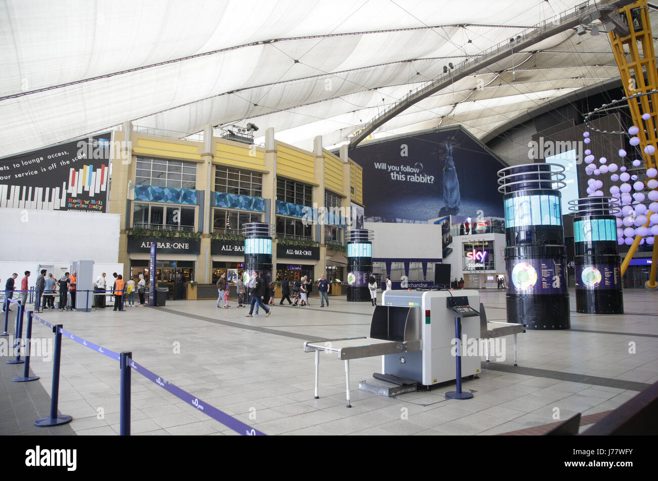 The foyerof the o2 arena in london hi-res stock photography and images ...