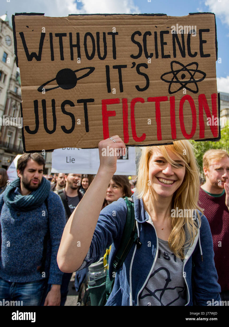 Scientists and science enthusiasts in London join hundreds of thousands ...