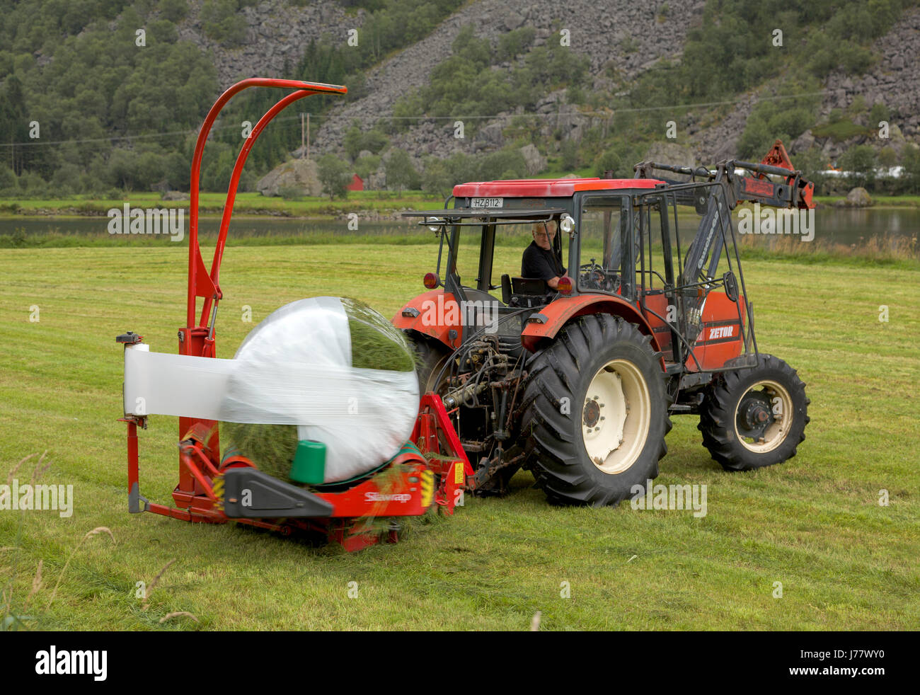 Bale collector hi-res stock photography and images - Alamy