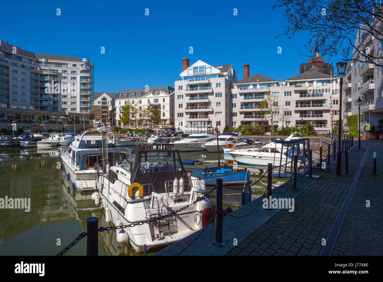 Chelsea Harbour Marina, Chelsea Harbour, London Stock Photo - Alamy