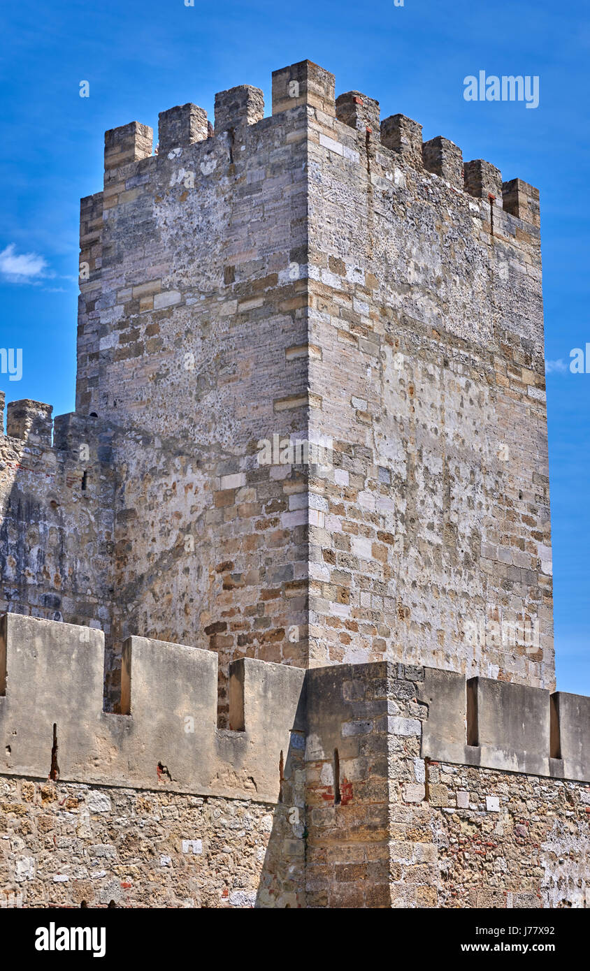 Saint George Castle Stock Photo - Alamy