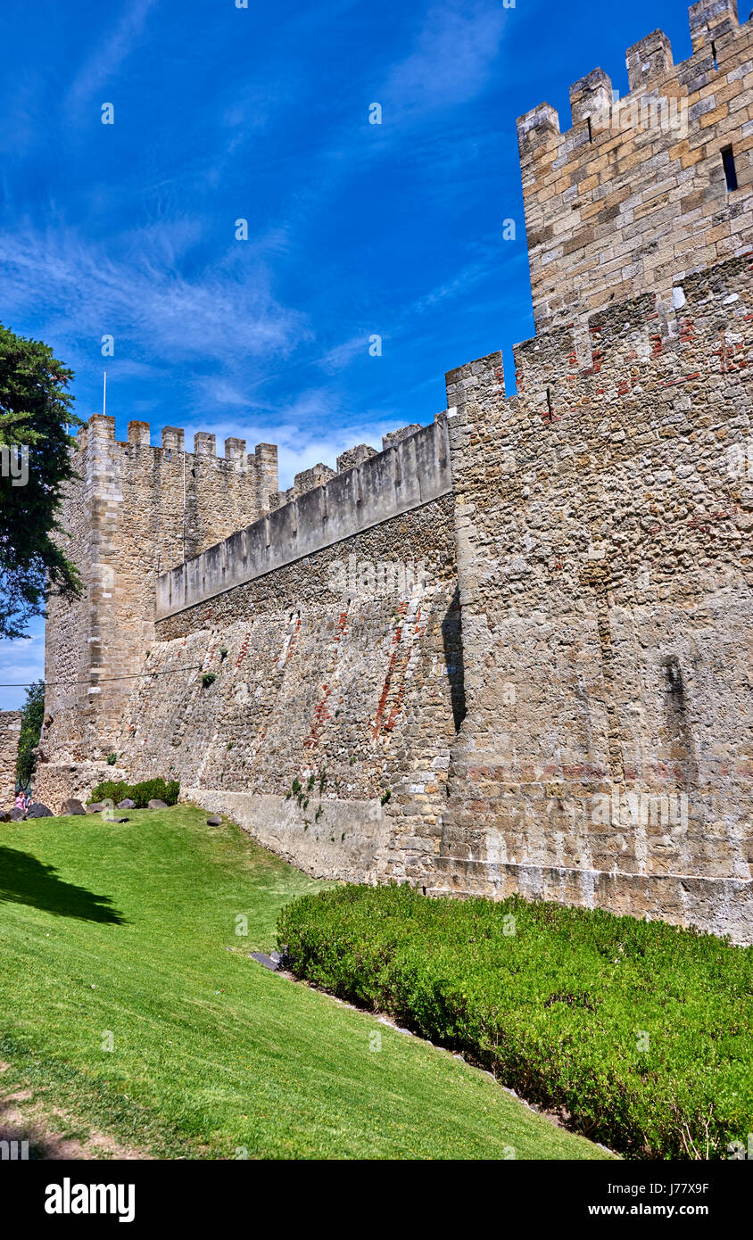Saint George Castle Stock Photo - Alamy