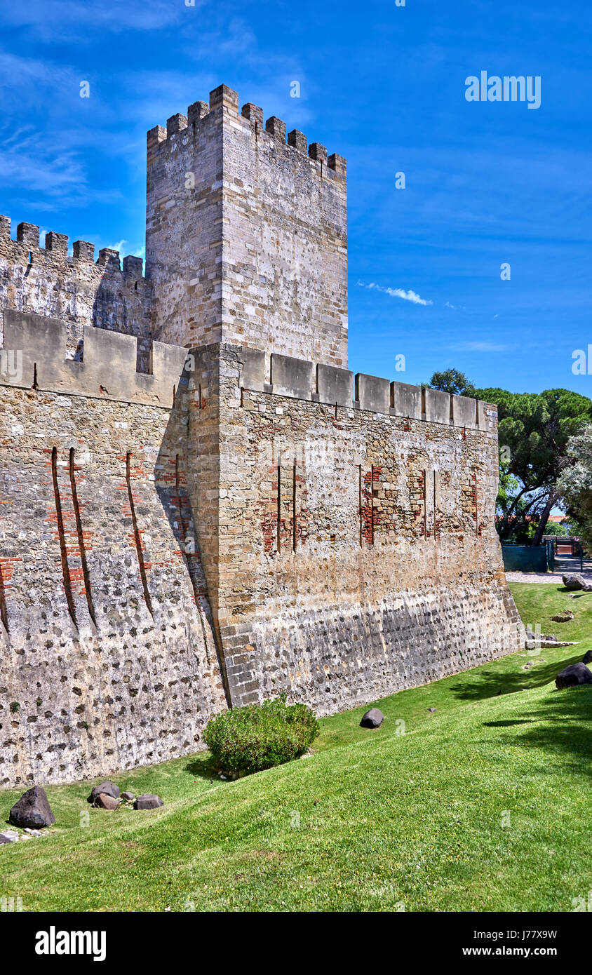 Saint George Castle Stock Photo - Alamy