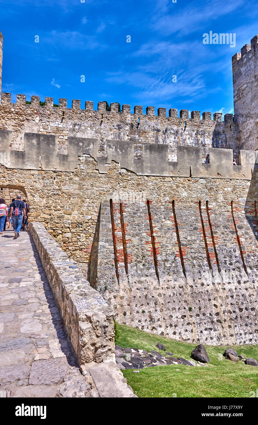 Saint George Castle Stock Photo - Alamy