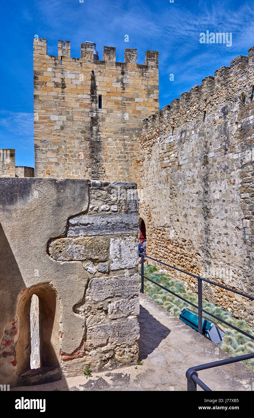Saint George Castle Stock Photo - Alamy