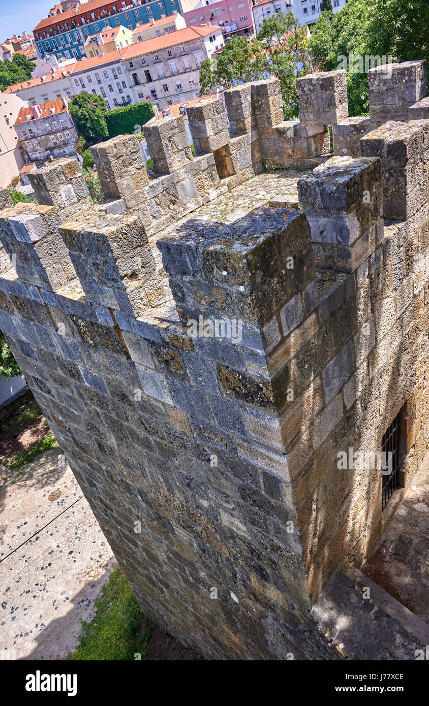 Saint George Castle Stock Photo - Alamy