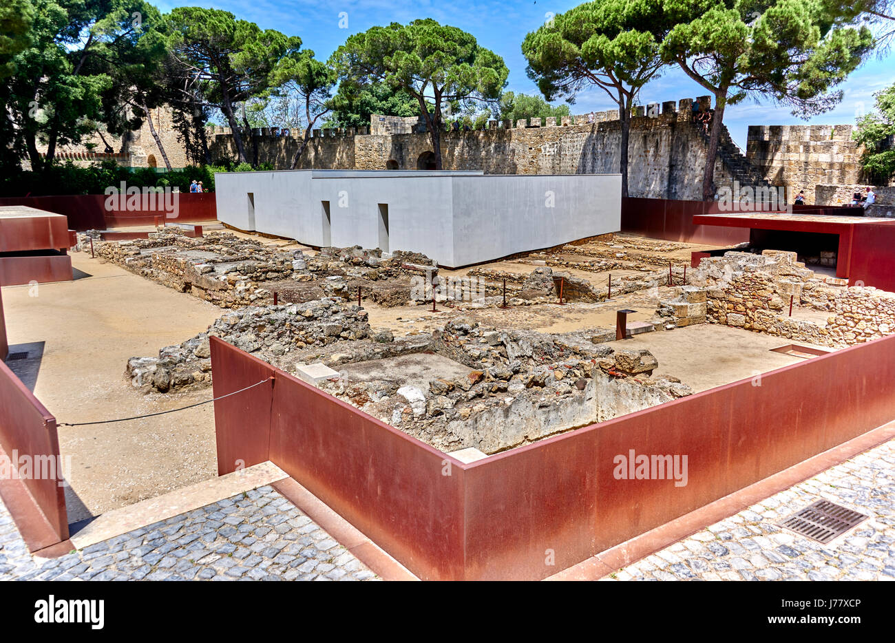 Saint George Castle Stock Photo - Alamy