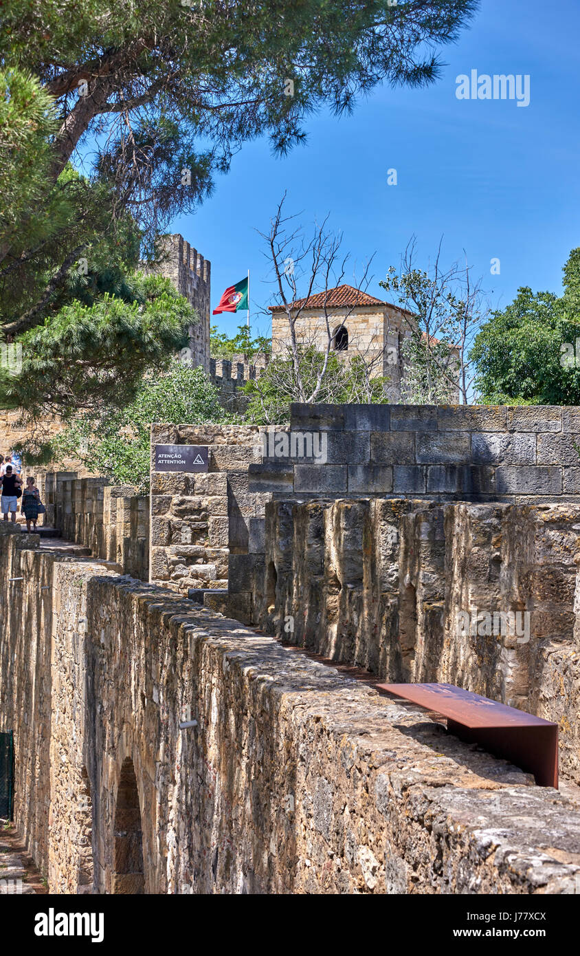 Saint George Castle Stock Photo - Alamy