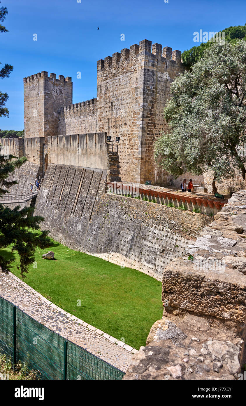 Saint George Castle Stock Photo - Alamy
