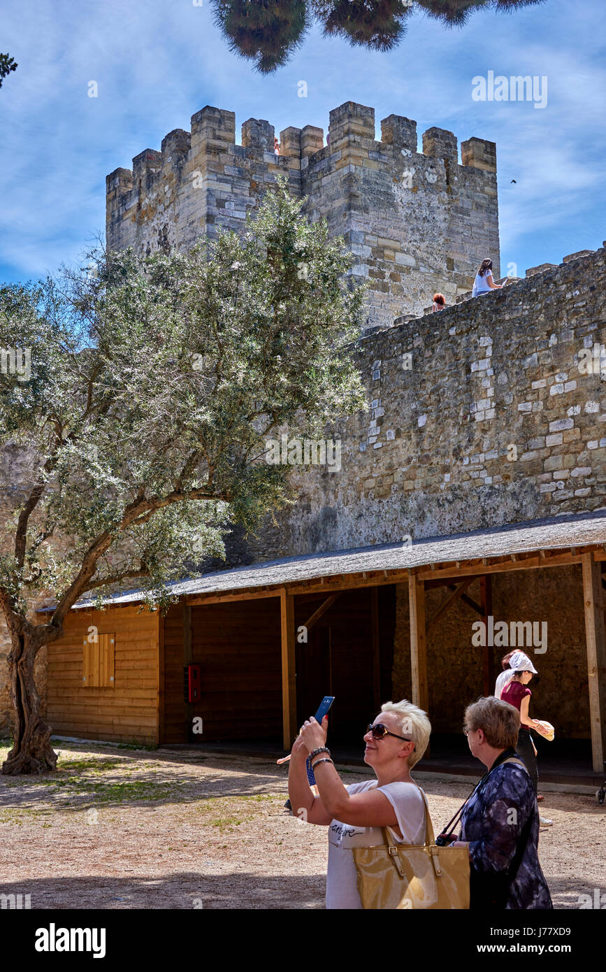 Saint George Castle Stock Photo - Alamy