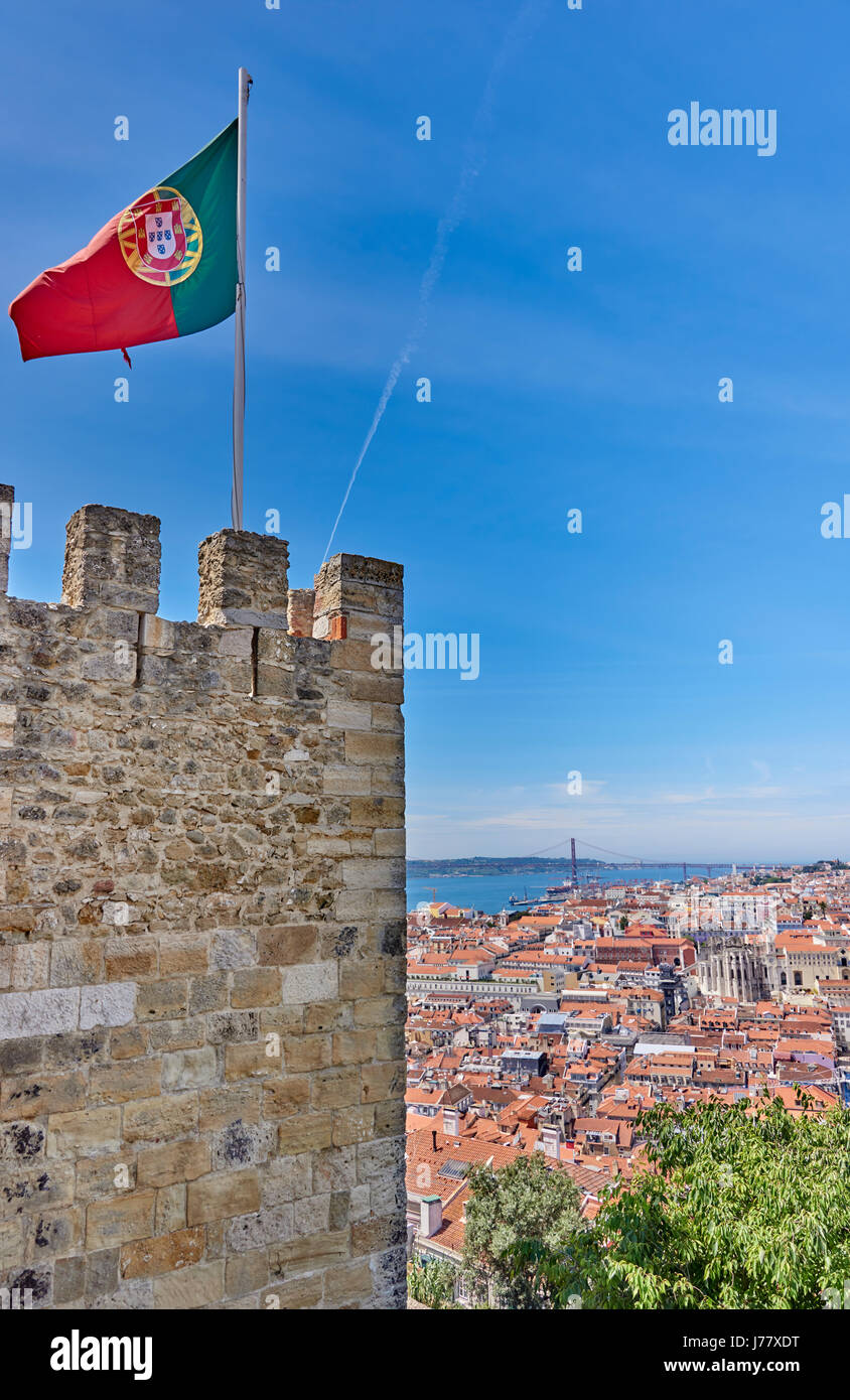 Saint George Castle Stock Photo - Alamy