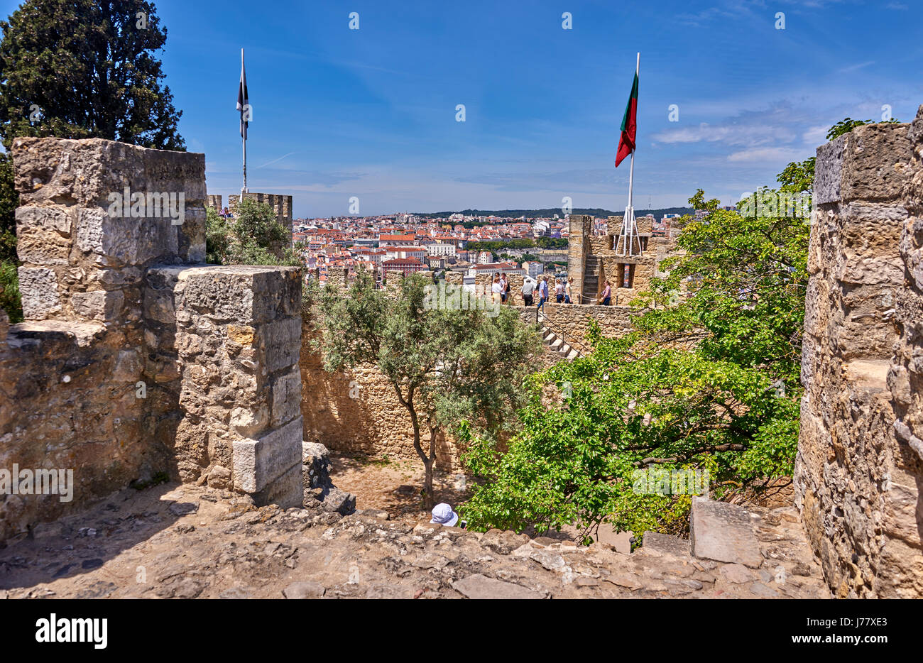 Saint George Castle Stock Photo - Alamy