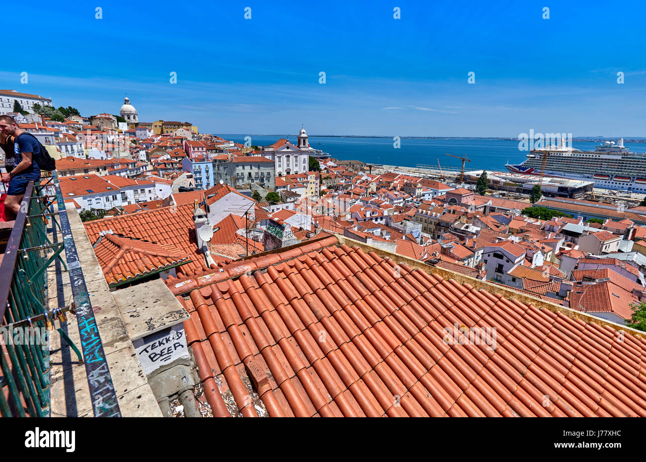 Lisbon is the capital and the largest city of Portugal Stock Photo - Alamy