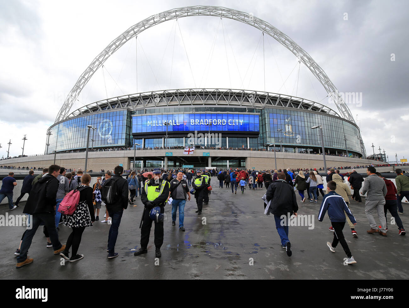 A general view of Wembley Stadium Stock Photo - Alamy