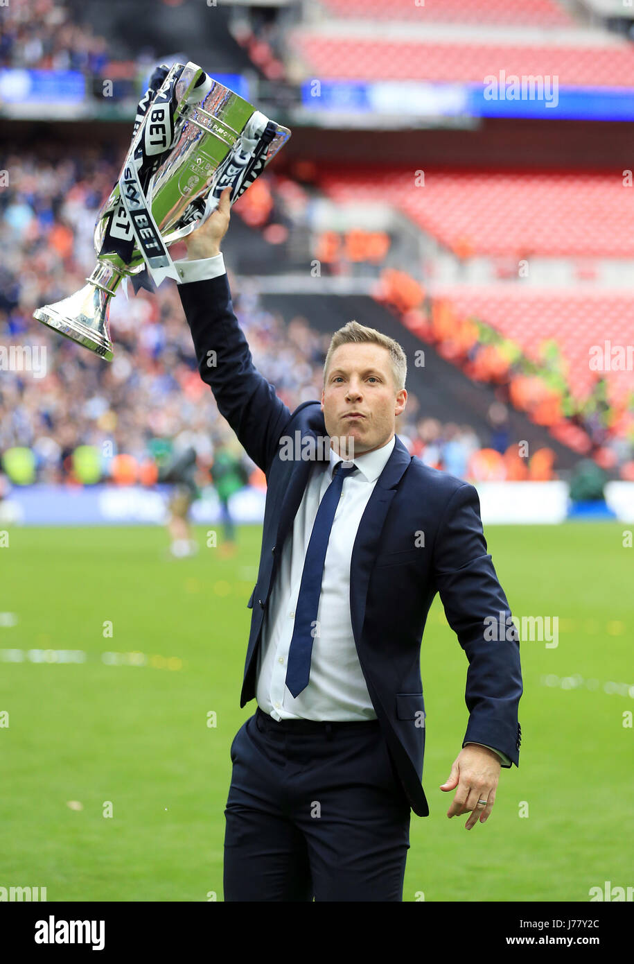 Millwall manager Neil Harris Stock Photo - Alamy