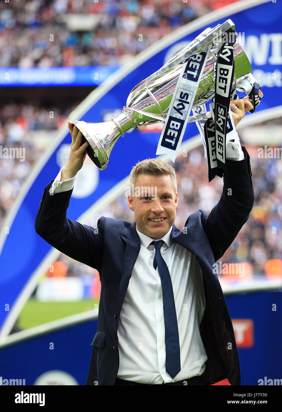 Millwall manager Neil Harris Stock Photo - Alamy