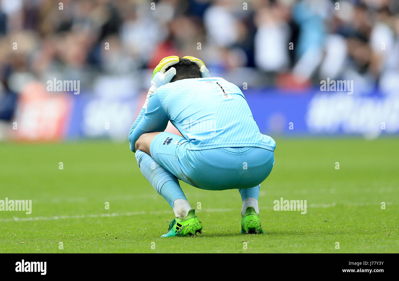 Millwall goalkeeper jordan archer hi-res stock photography and images ...