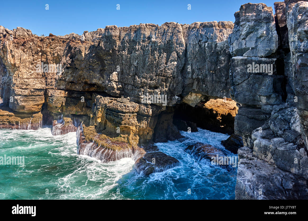 Boca do Inferno (Portuguese for Hell's Mouth) is a chasm located in the ...